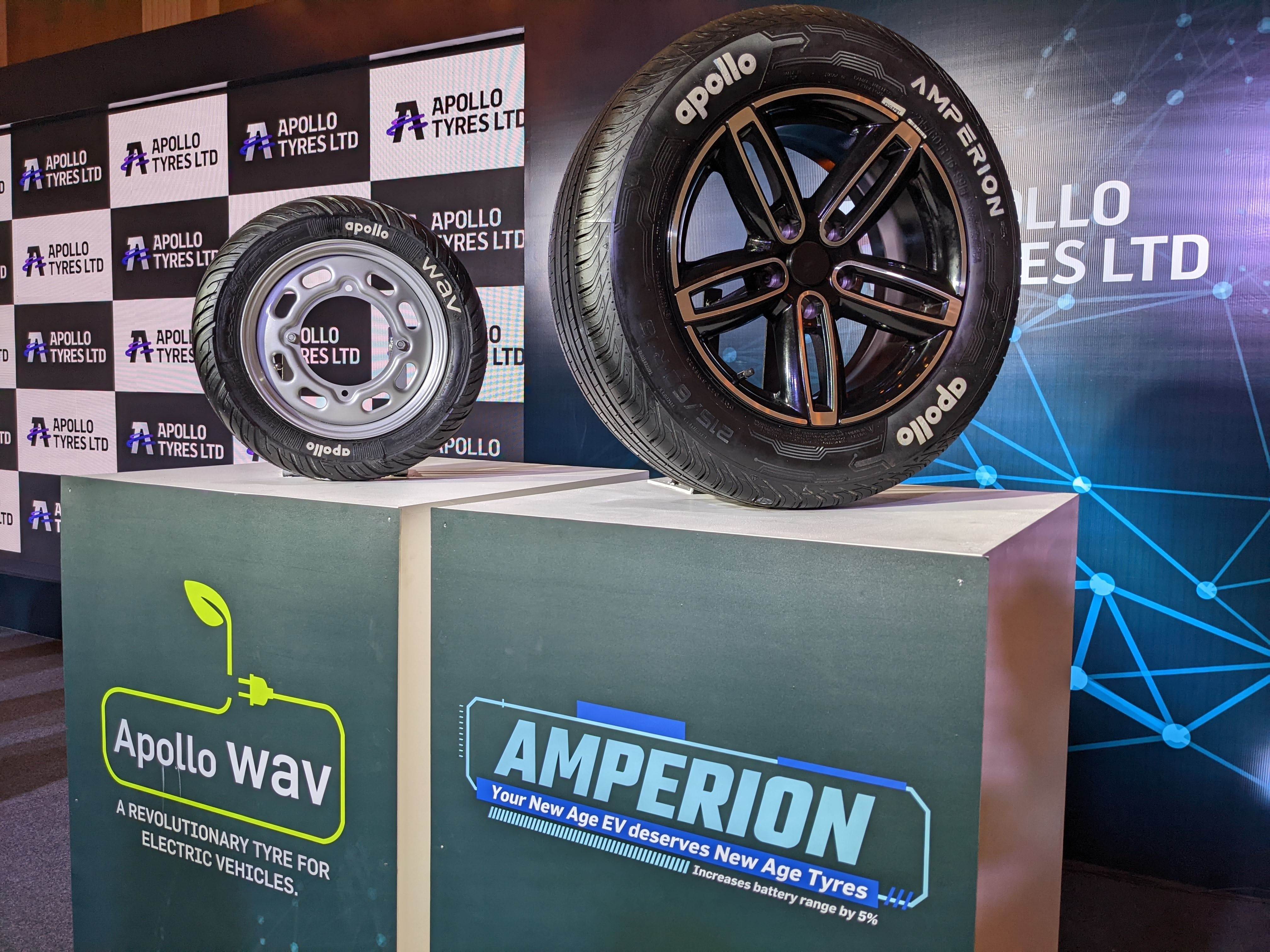 Apollo Tyres launches tyre range for EVs | Autocar Professional