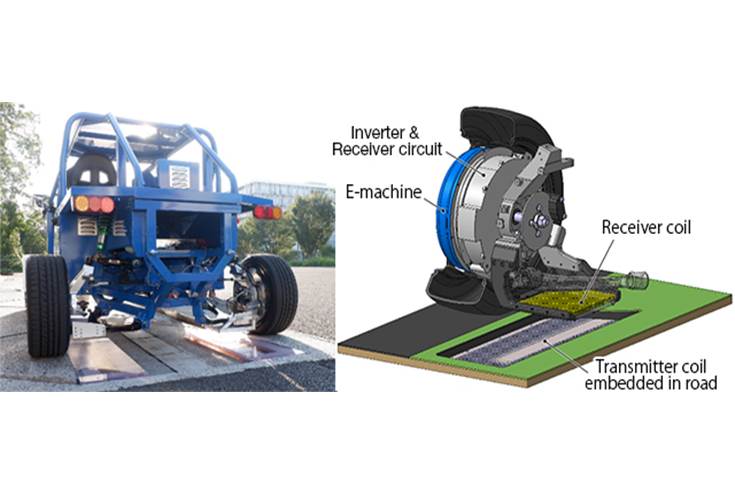 Research group unveils third-gen wireless in-wheel motor | Autocar ...