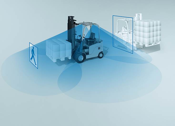 Collision warning system to make driving forklifts even safer | Autocar ...