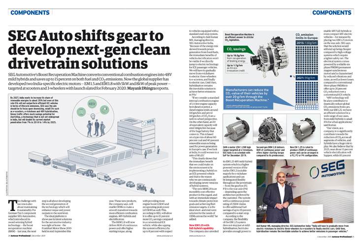 SEG Automotive targets fast-growing 2-, 3-wheeler EV market with India ...