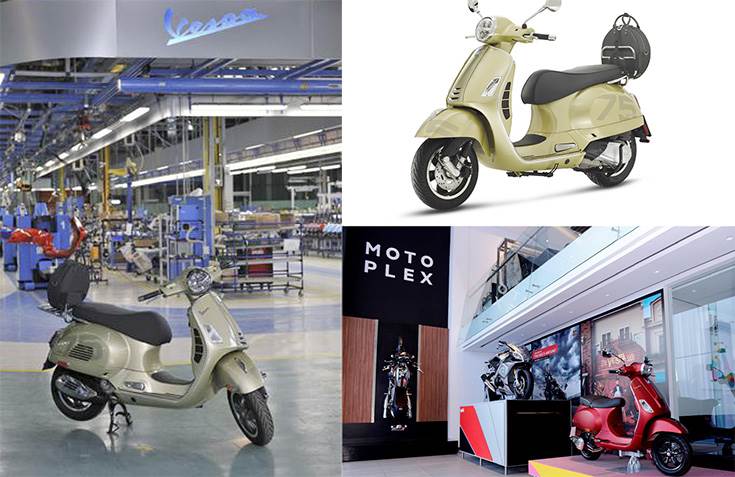 Vespa turns 75, rolls out 19 millionth scooter | Autocar Professional