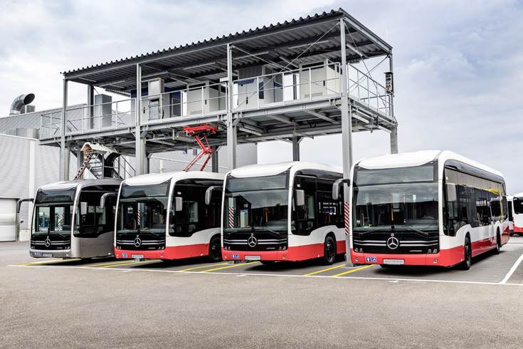 Daimler Buses develops flexible, modular EV charging concept | Autocar ...