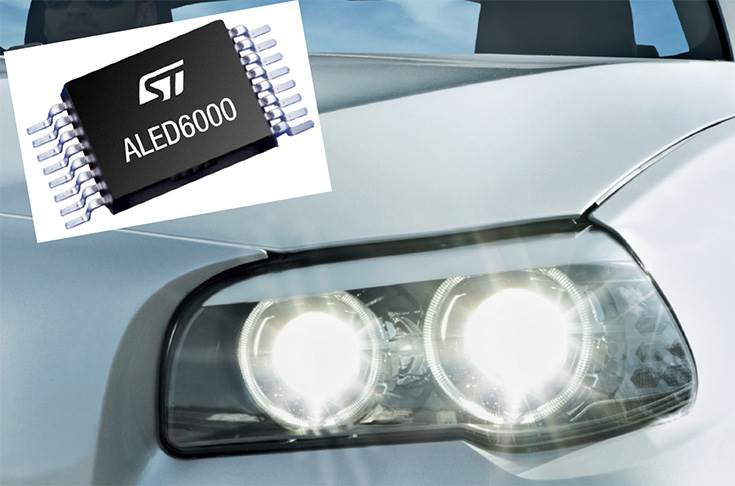 STMicroelectronics develops single-chip automotive LED driver | Autocar ...