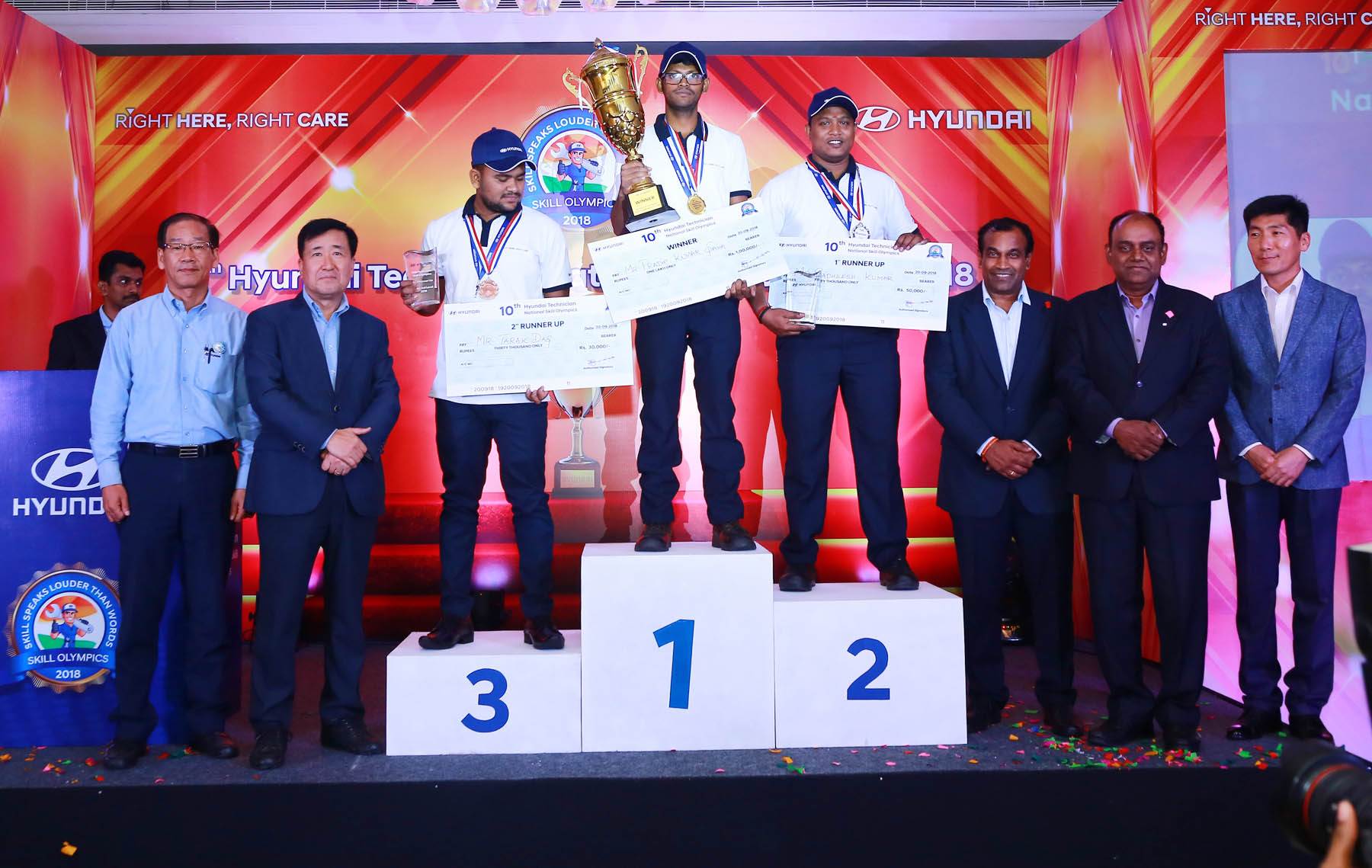 Hyundai India honours winners of its Technician National Skill Olympics ...
