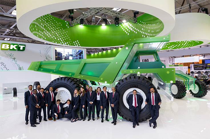 BKT debuts at Automechanika 2018 with its off-highway tyres | Autocar ...