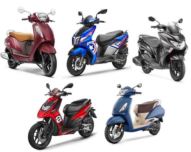 Top 5 scooters to buy this festive season | Autocar Professional
